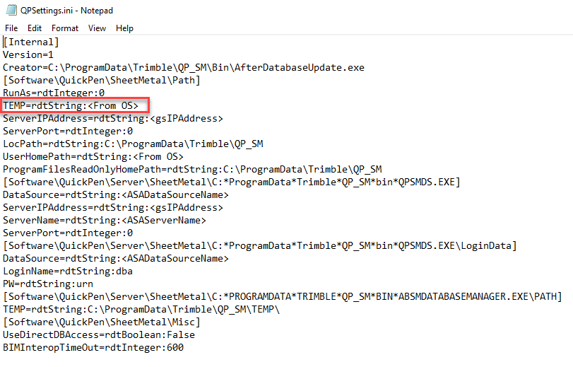 ABSM - Change Temp Folder Location For Backups