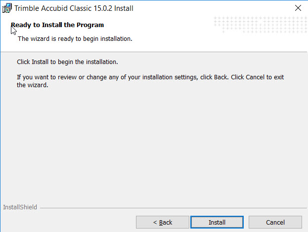 Accubid Classic - Classic 13 and newer Installation