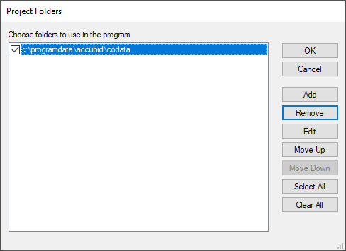 Accubid Classic – How to edit/modify / locate default jobs in Accubid ...