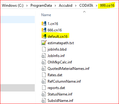 Accubid Classic – How to edit/modify / locate default jobs in Accubid ...