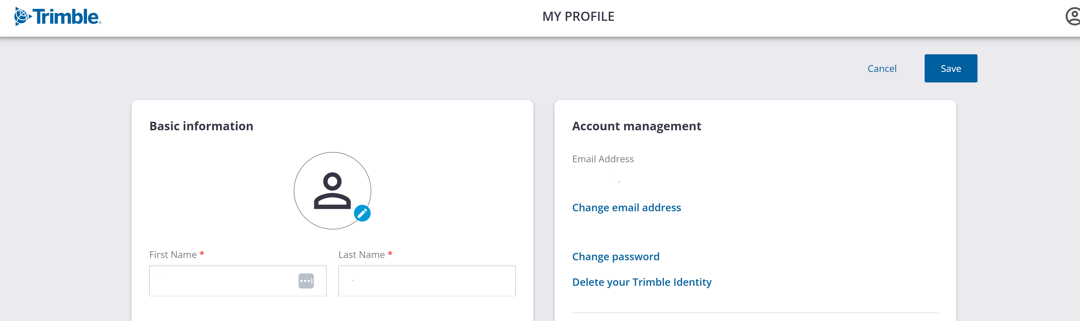 Trimble ID – How Do I Delete My Account