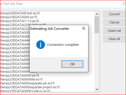 Accubid Classic - How to Convert Job Files for Accubid Pro / Change ...