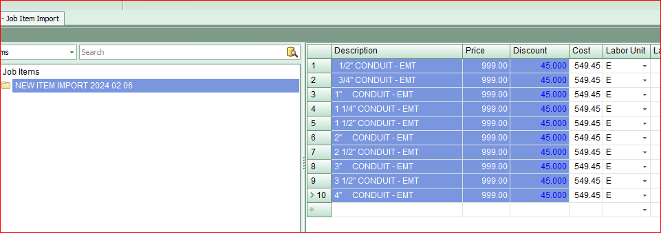 Accubid Anywhere – How to Import Items into the Accubid Anywhere ...