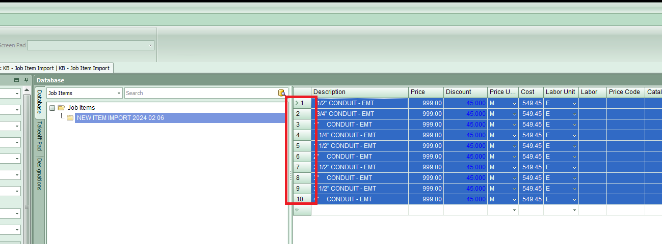 Accubid Anywhere – How to Import Items into the Accubid Anywhere ...