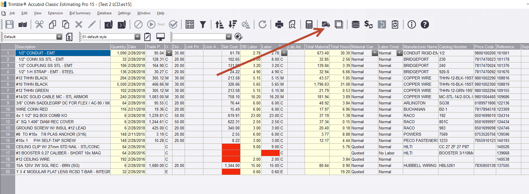 Accubid Classic - Setting up supplier link