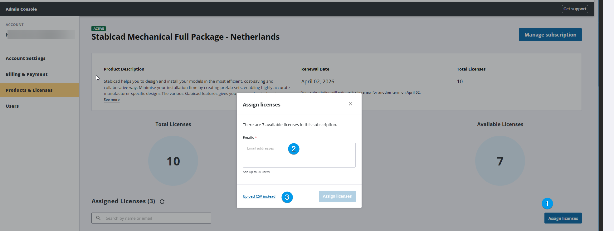 Accounts-Trimble-portal