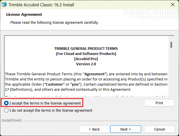 Accubid Classic - Installation for Accubid Pro / Changeorder / Time and ...