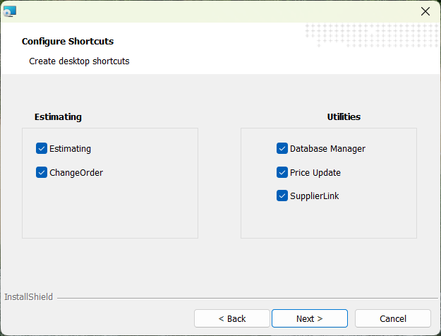 Accubid Classic - Installation for Accubid Pro / Changeorder / Time and ...