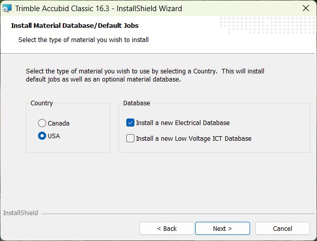 Accubid Classic - Installation for Accubid Pro / Changeorder / Time and ...